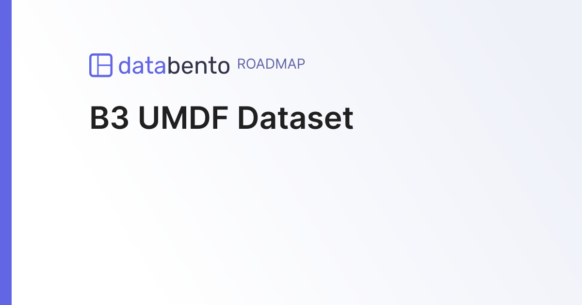 B3 UMDF Dataset