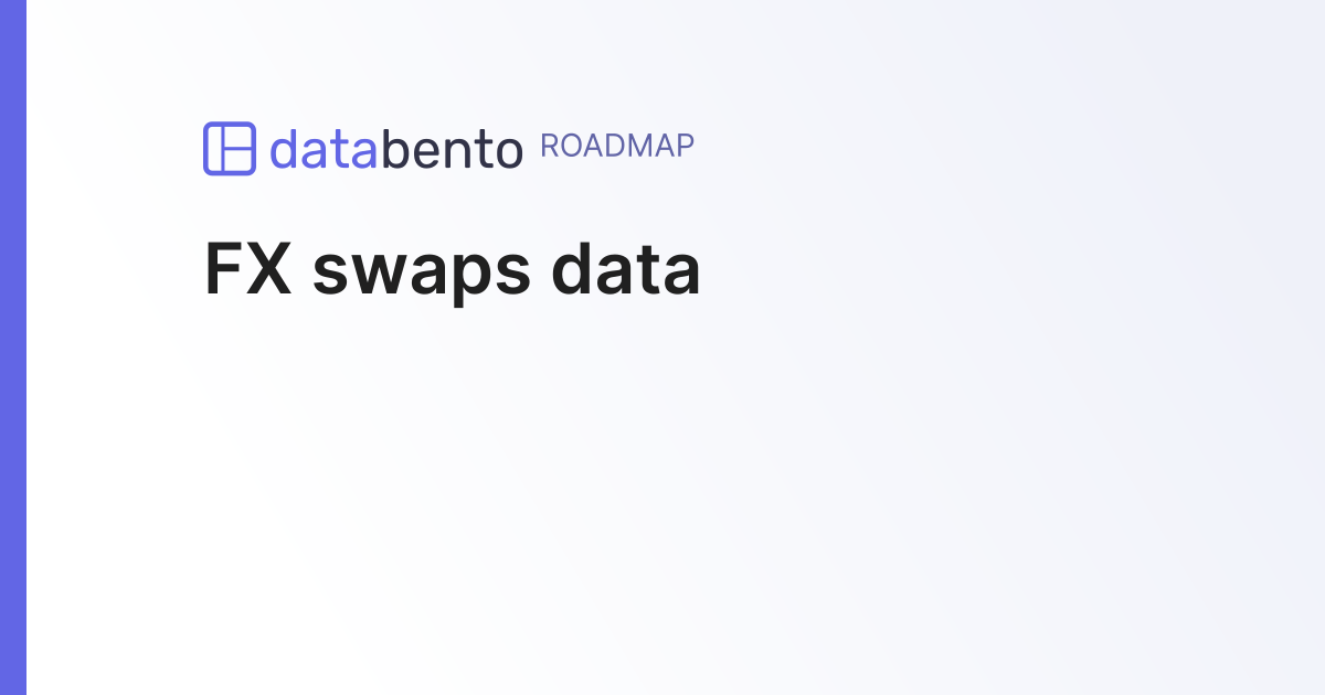 FX swaps data