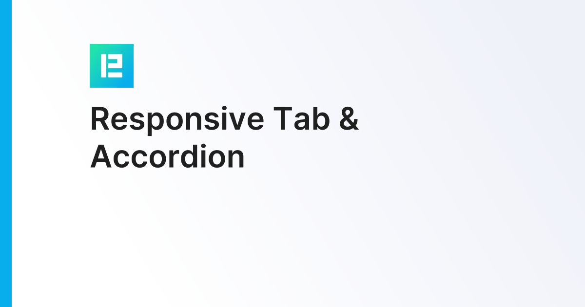 Responsive Tab & Accordion