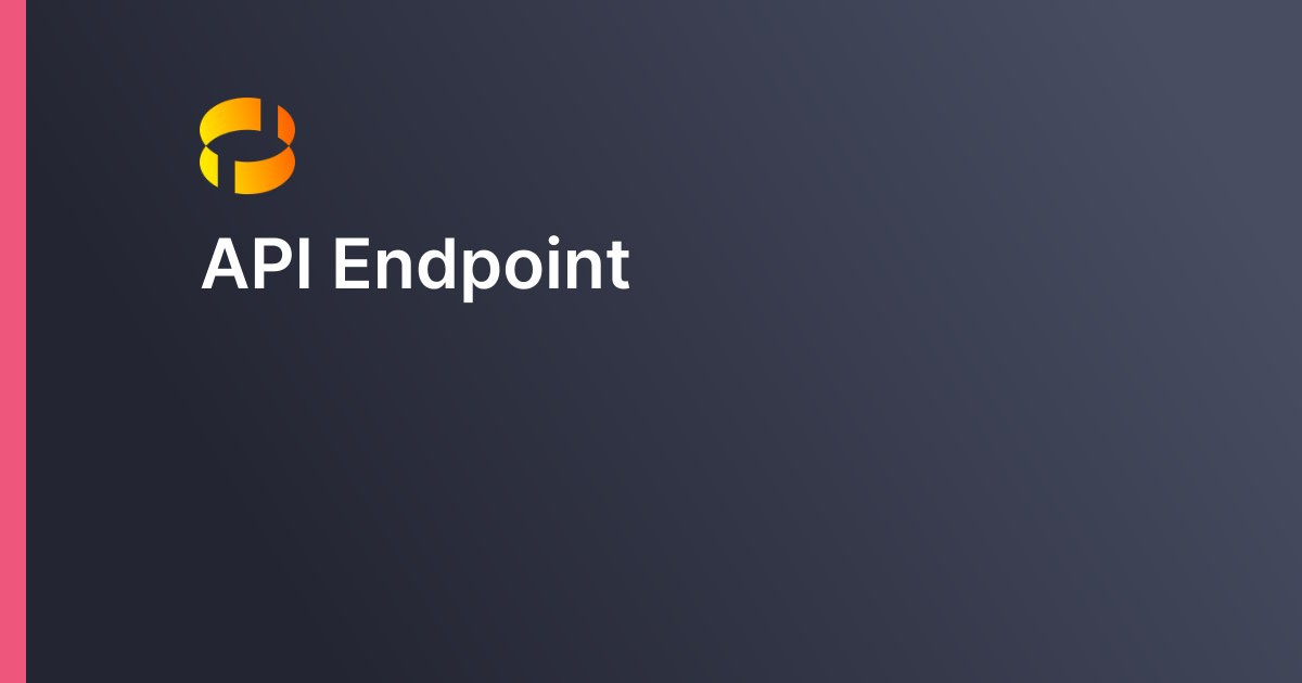 API Endpoint